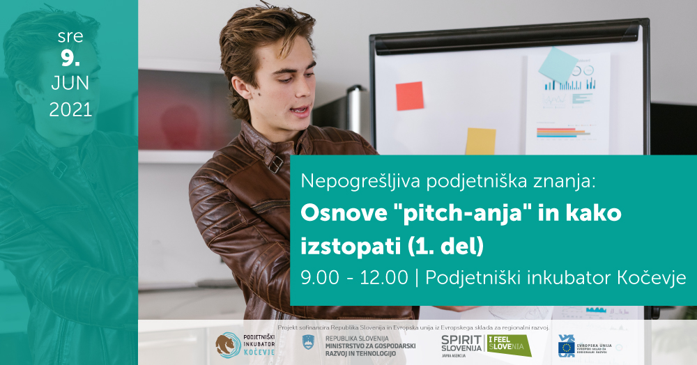 Osnove "pitch-anja" in kako izstopati (1. del)-Podjetniške delavnice ...